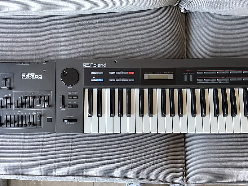 Roland Alpha Juno-1 and PG-300 controller | Reverb