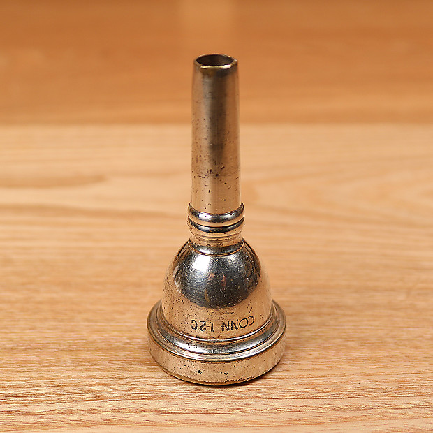 Conn 12C Short Shank Trombone/Euphonium Mouthpiece Silver | Reverb