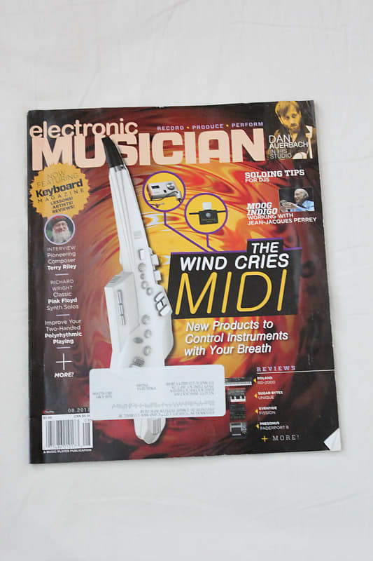 Electronic Musician Magazine Magazine Back Issue August 2017 | Reverb