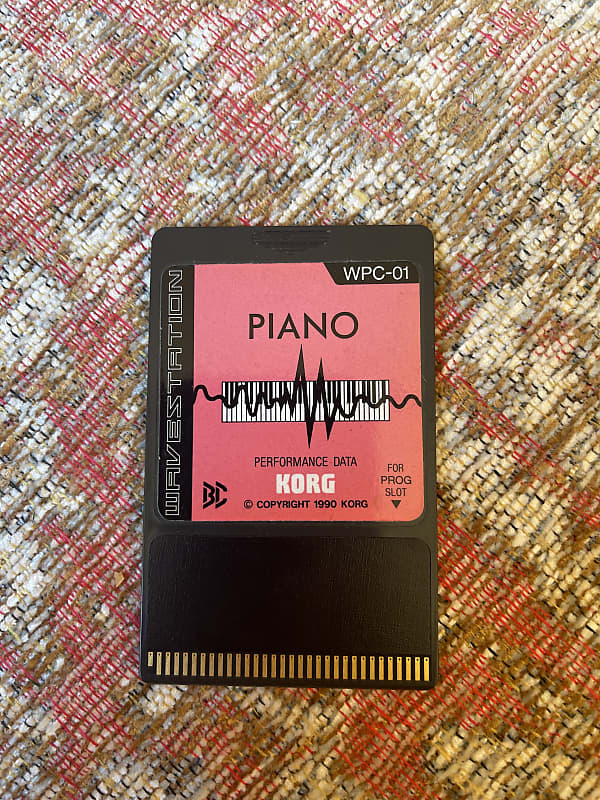 Korg Wavestation A/D Memory Card WPC-01 Piano | Reverb UK