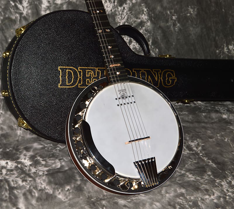 2015 Deering - Boston B6 - Six String Electric Banjo | Reverb