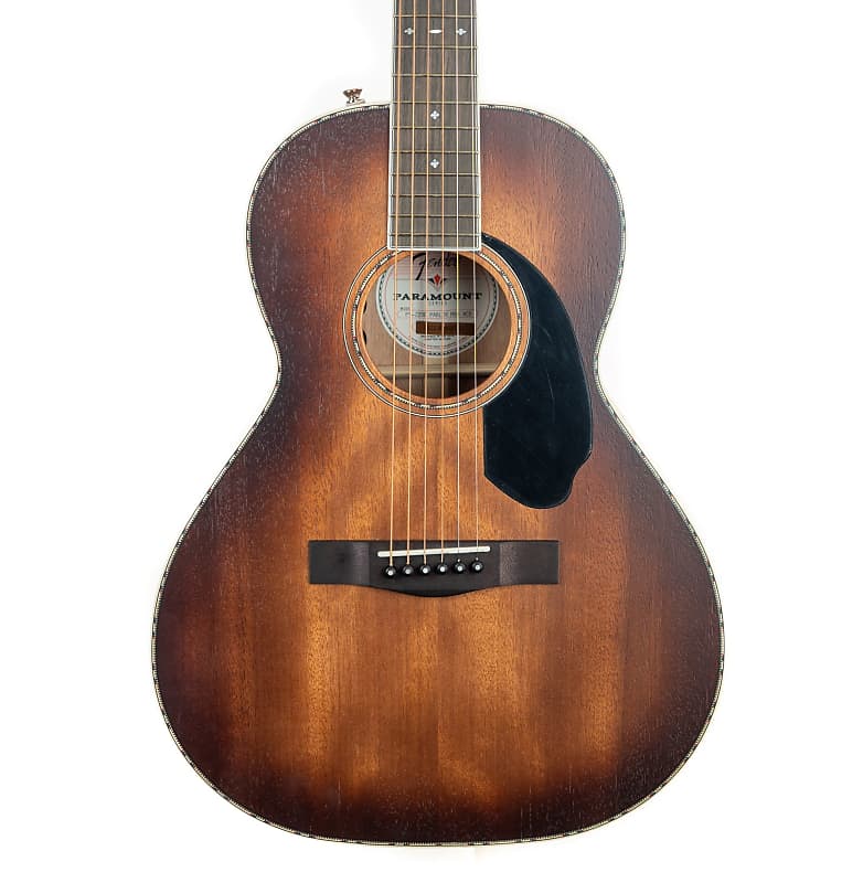 Fender PS220E Parlor acoustic electric guitar with hardshell | Reverb