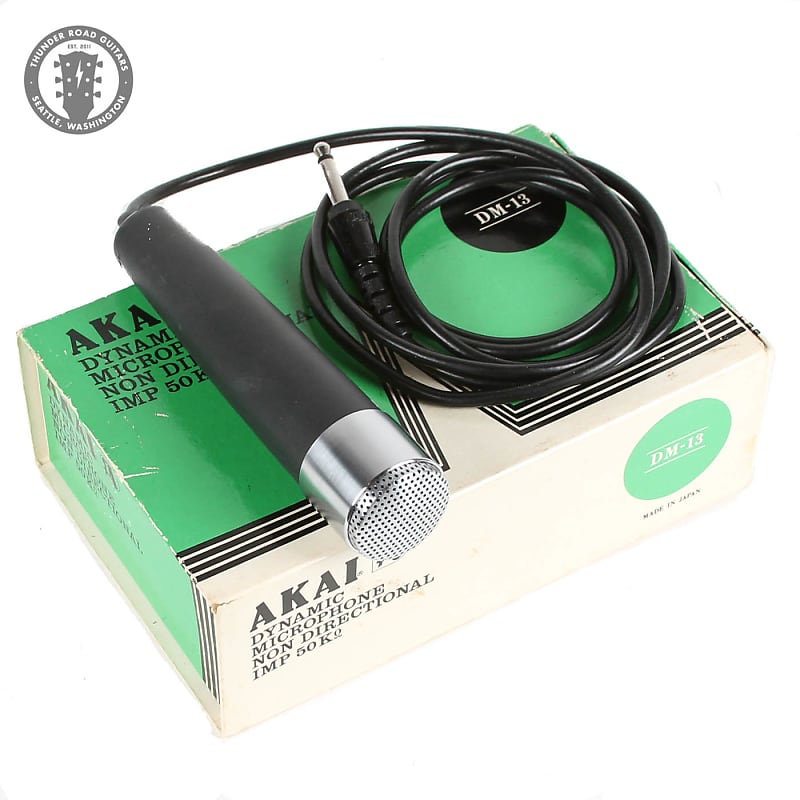 Akai DM-13 Dynamic Microphone | Reverb