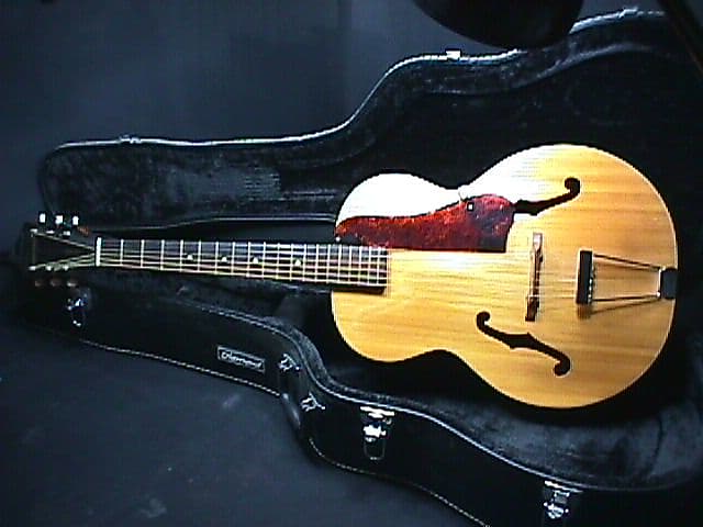 A Vintage Solid Wood Harmony Patricia Archtop Acoustic Guitar | Reverb