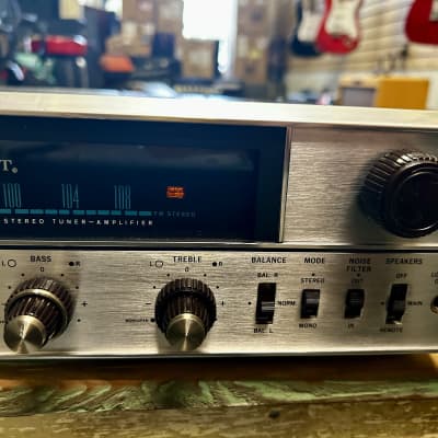 HH Scott 344-b Receiver Preamp Tuner Amplifier 1966 - Silver | Reverb