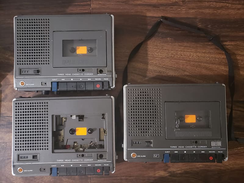 Sony Cassette Recorder TC-142 1970s - Grey | Reverb