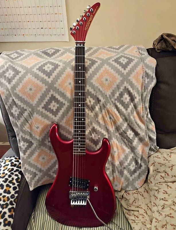 Kramer Focus 1000 1985 - Metallic red | Reverb