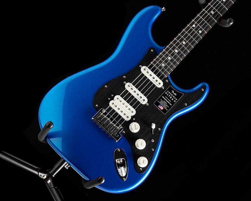 Fender American Ultra II Stratocaster HSS Noble Blue | Reverb