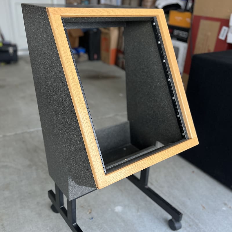 KK Audio UFX13 raised slanted front, rolling 13-space studio | Reverb