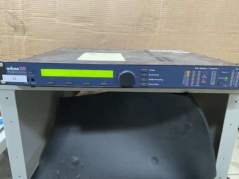 Orban ORBAN 2200 OPTIMOD FM DIGITAL AUDIO PROCESSOR #23 | Reverb