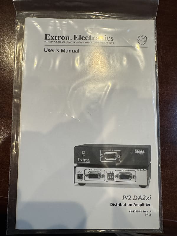 Extron P/2 DA2xi - distribution amplifier | Reverb
