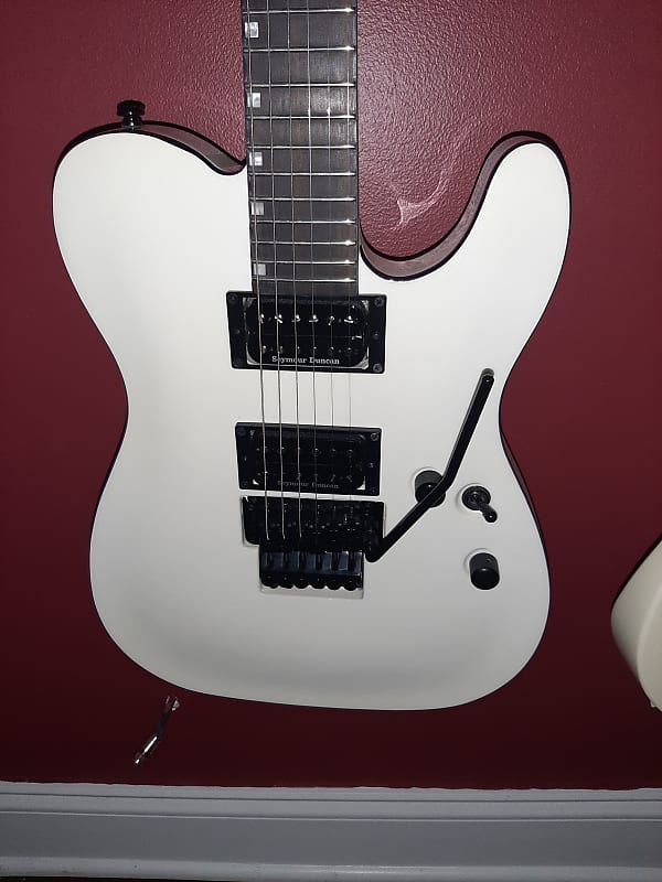 ESP LTD Eclipse Custom 87FR Pearl White | Reverb
