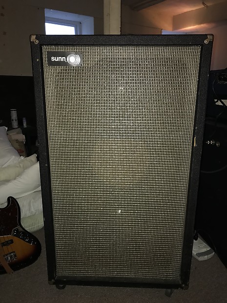 Sunn 3x12 Guitar Cabinet (wired as 2x12) 1971 Black | Reverb