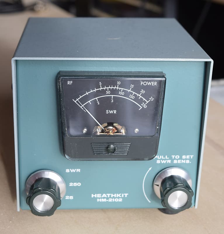 Heathkit HM-2102 VHF Watt Meter (radio test gear) 1970s? - | Reverb