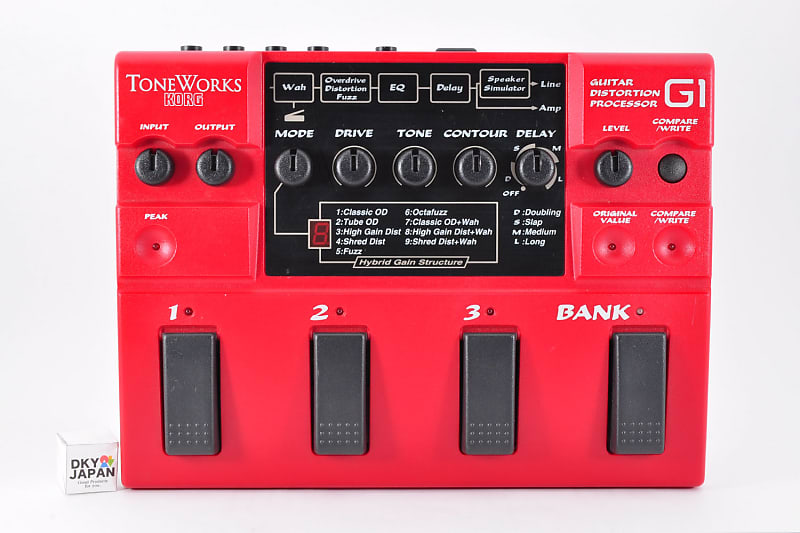 Korg ToneWorks G1 Guitar Distortion Processor Dimebag | Reverb UK