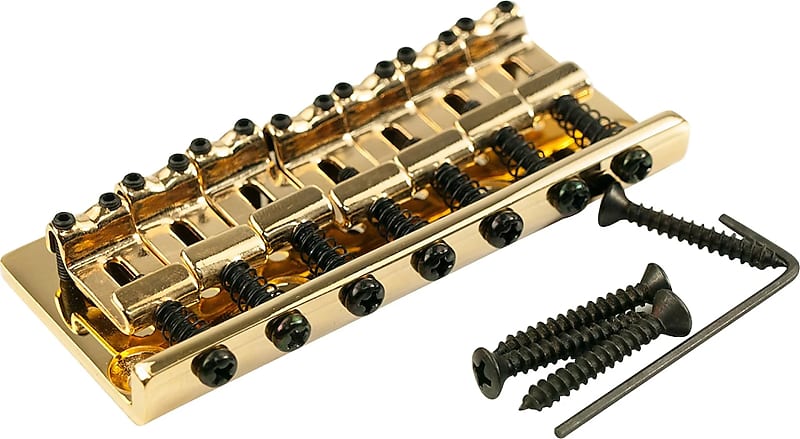 WD Custom 7 String Fixed Bridge Gold | Reverb
