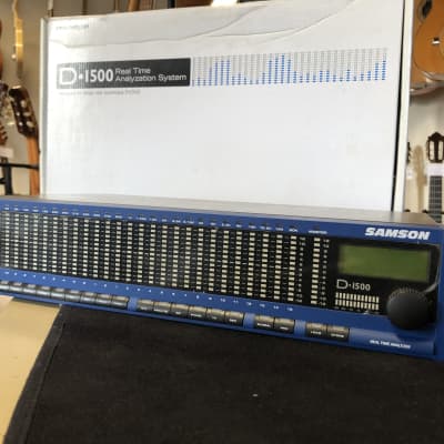 Samson D-1500 + D-2500 RTA / Spectrum Analyzer / EQ et | Reverb France