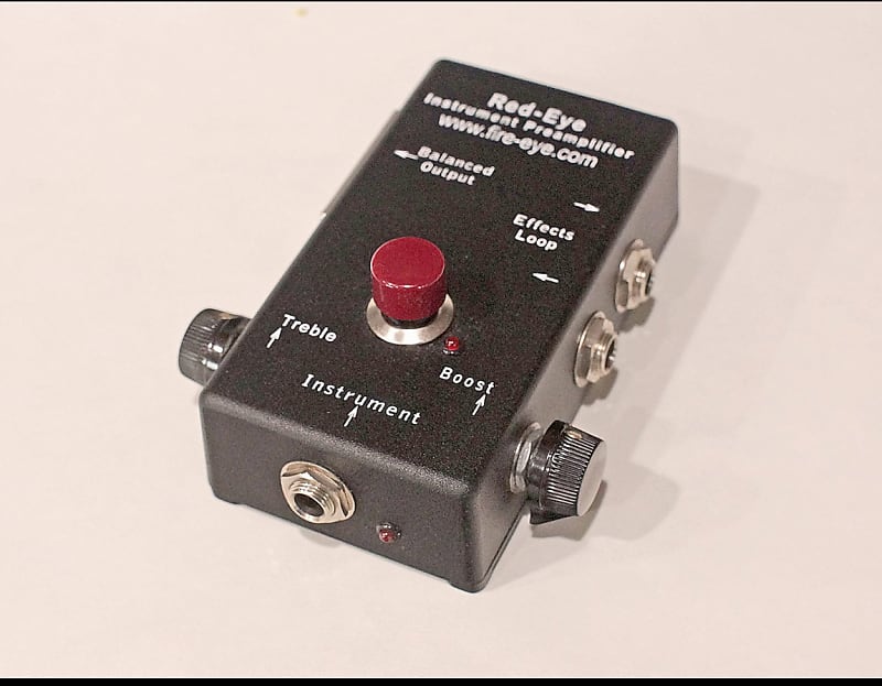 Red-Eye Fire Eye Pre-amp 2010s - Black | Reverb