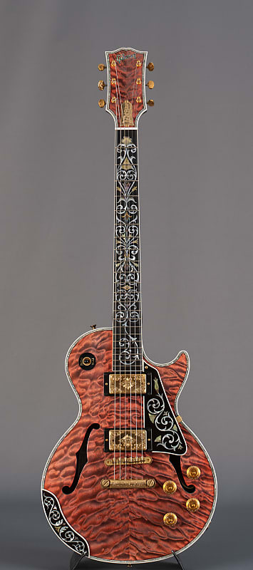 Gibson Les Paul "Bella Voce" Crimson Purple Haze 2015 | Reverb