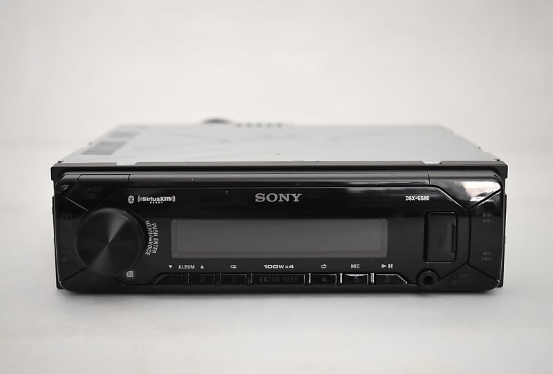 Sony DSX-GS80 Single-DIN High-power Bluetooth Media Receiver | Reverb