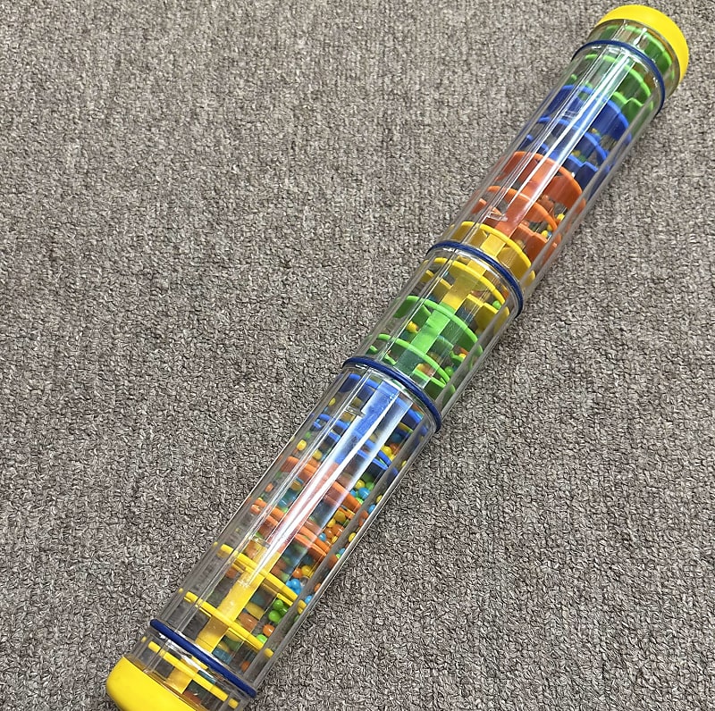 16" Multi-Colored Rainstick, Plastic - MINT | Reverb