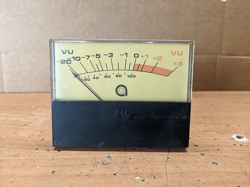 Beede VU Meter - From Auditronics console | Reverb
