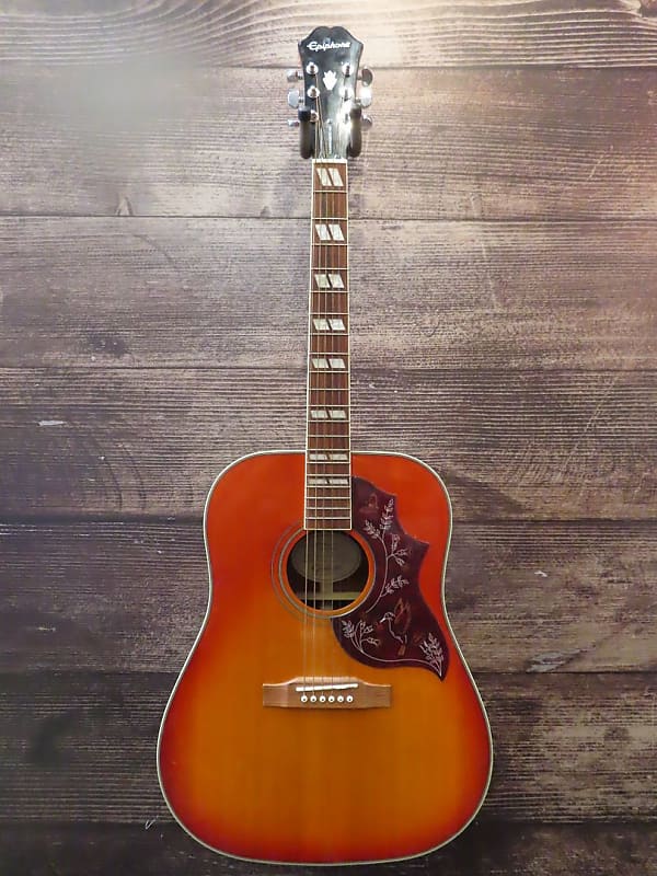 Epiphone Hummingbird Acoustic Guitar (Edison, NJ) | Reverb