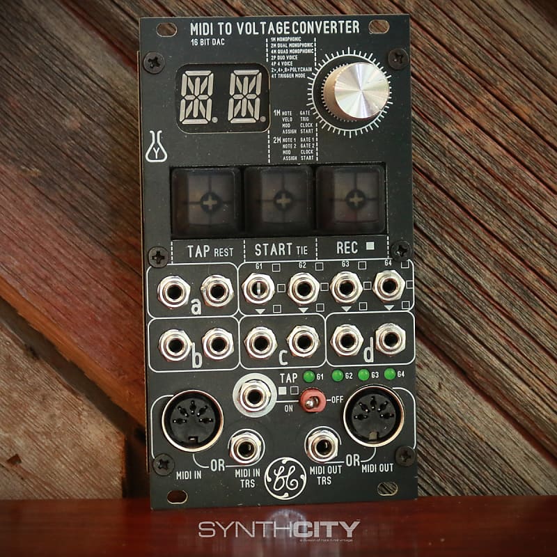 Blue Lantern MIDI to Voltage Converter (Enhanced Mutable | Reverb