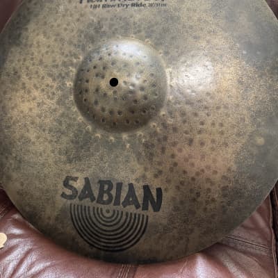 Sabian HH Hand Hammered Raw Dry Ride Cymbal - 20" - 2350g | Reverb
