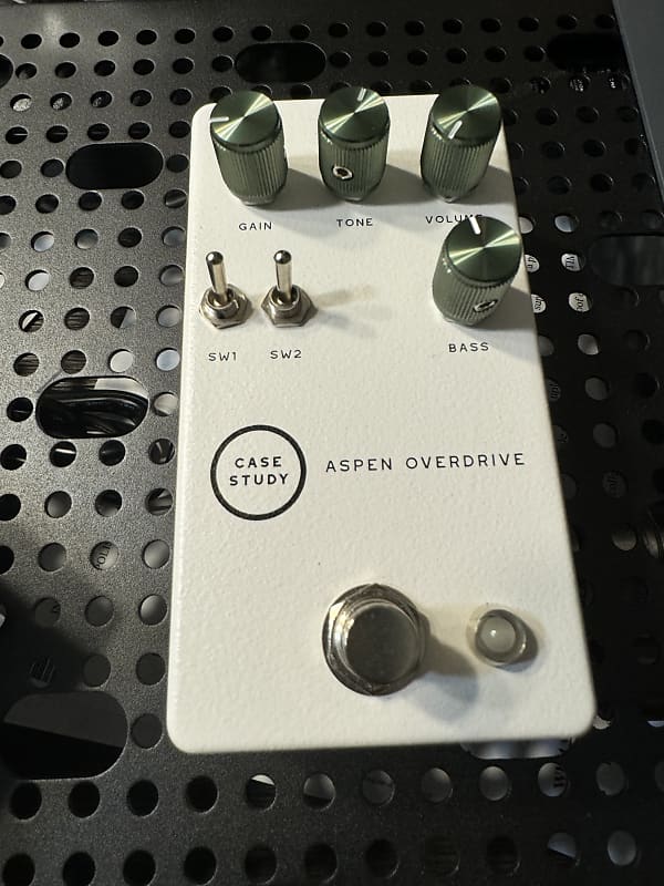 Case Study Effects Co Aspen Overdrive 2024 - Alpine White | Reverb