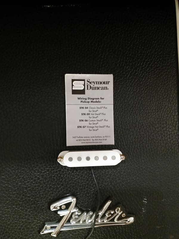 Seymour Duncan STK-S7 Vintage Hot Stack Plus Strat Pickup | Reverb
