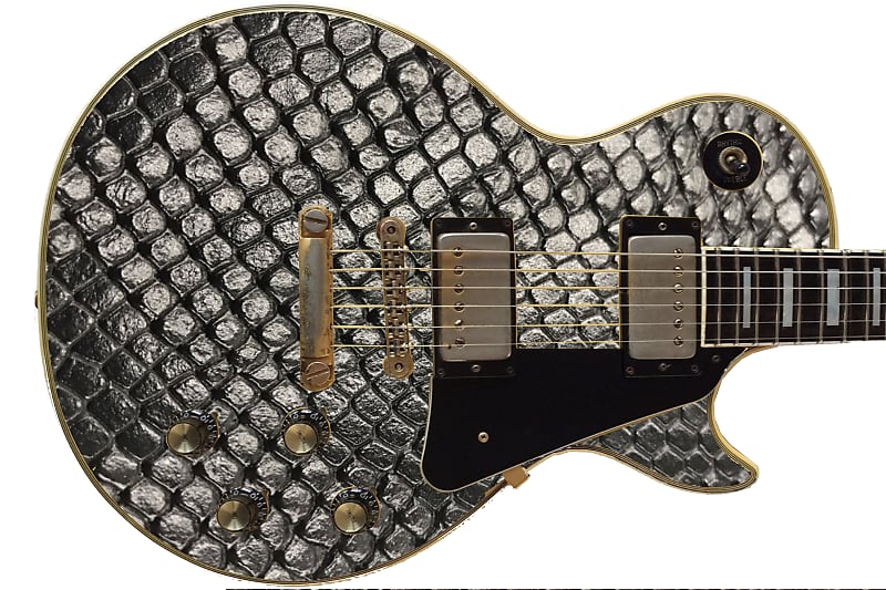 Sticka Steves Guitar Skin Axe Wrap Re-skin Black | Reverb Canada