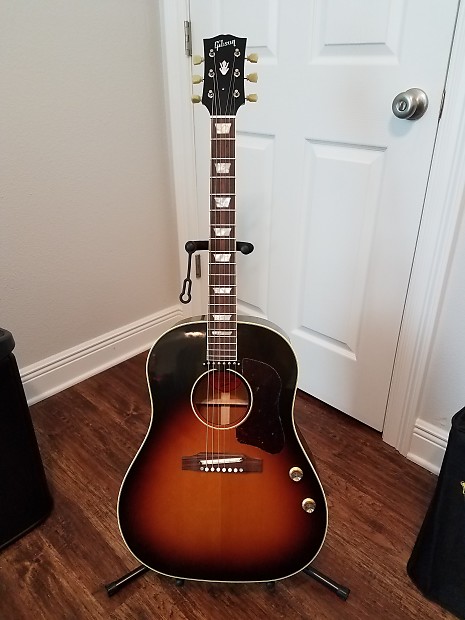 Gibson J-160E Reissue 2016 2 Color Sunburst - VOS Finish | Reverb