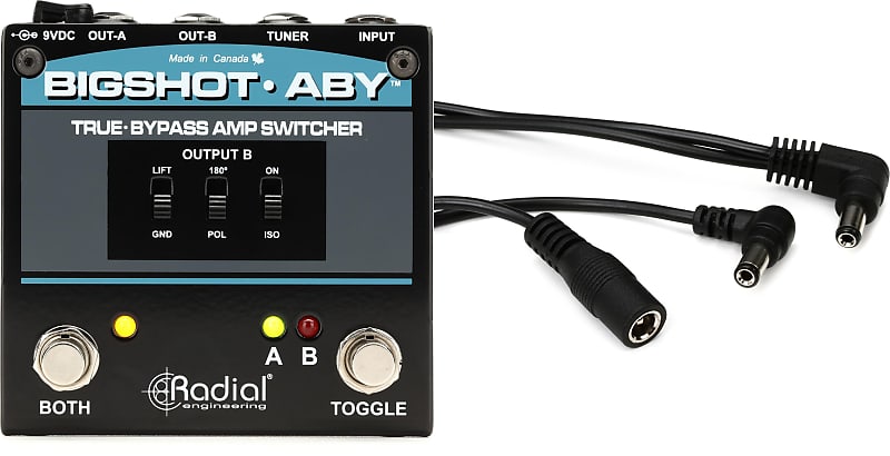Radial BigShot ABY True-bypass Switch Pedal Bundle with | Reverb