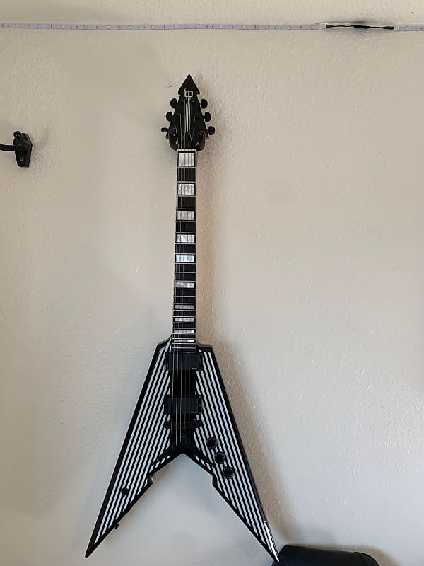 Wylde Audio Viking V Pinstripe EMG 81/85 Zakk Wylde V Shape | Reverb