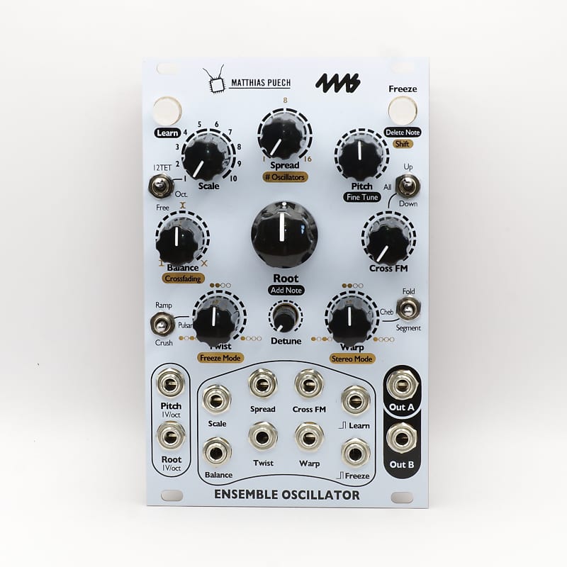4ms Ensemble Oscillator (EO) (White) | Reverb