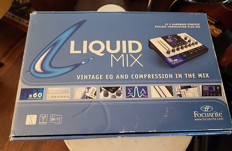 Focusrite Liquid Mix 32 Compression & Vintage EQ | Reverb