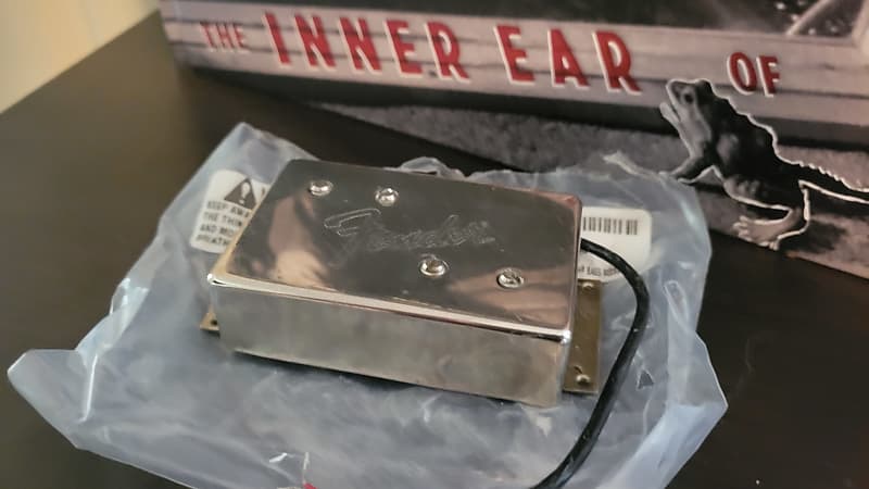 Fender Wide Range Tele Bass Humbucker Pickup - Teb101 Ni | Reverb