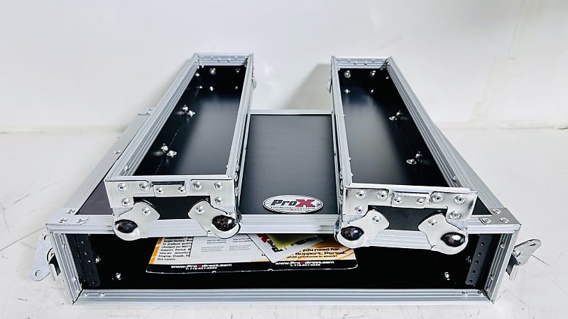 Pro X X-2UE 2 Space Dual Rail 14" Deep Rail To Rail #17791 | Reverb