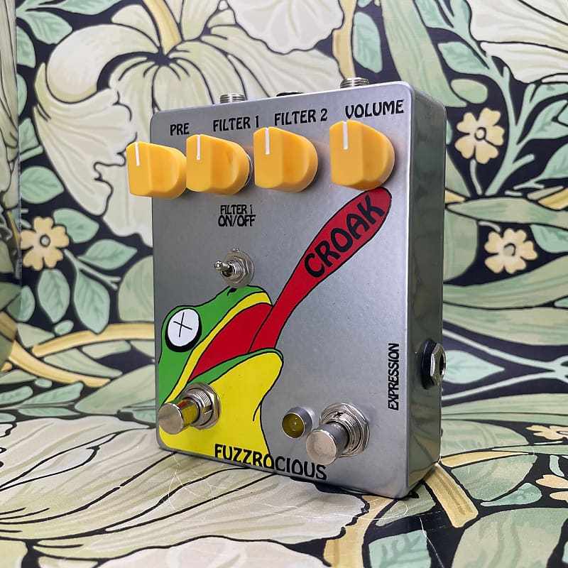 Fuzzrocious Pedals Croak Expressive Double Filter Fuzz | Reverb