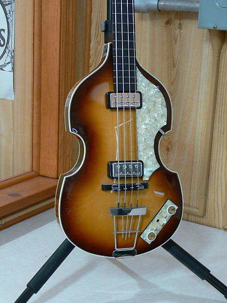 Hofner 500/1 Fretless Recent Sunburst | Reverb