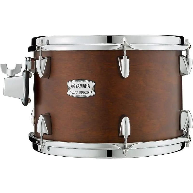Yamaha Tour Custom Maple Tom 8x7 Chocolate Satin | Reverb