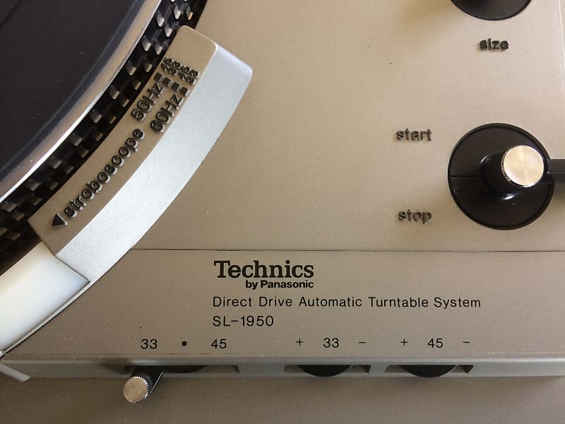 Technics SL-1950 Direct Drive Turntable | Reverb