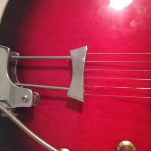 Vintage 1960's Aria Conrad Redburst Hollowbody Electric | Reverb