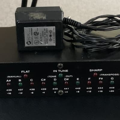 Sabine RT 1601 - Rackmount Guitar Tuner | Reverb