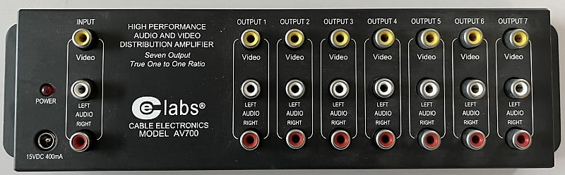 CE Labs AV700 High Performance Composite A/V Distribution | Reverb