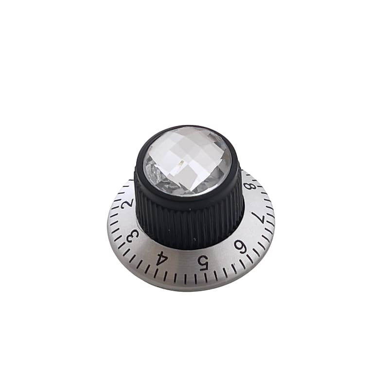Jewels (Silver) - Custom Guitar Knobs - Aluminum Dial - | Reverb
