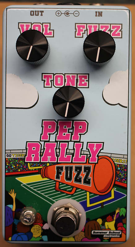 Summer School Electronics Pep Rally Fuzz Guitar Effects Pedal | Reverb