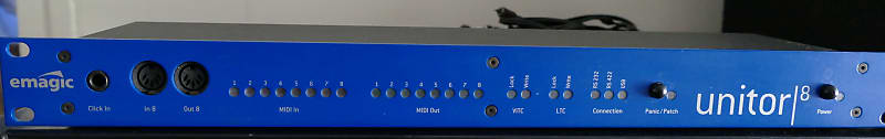 Emagic Unitor 8 MK1 - No USB !!!!!!!! | Reverb