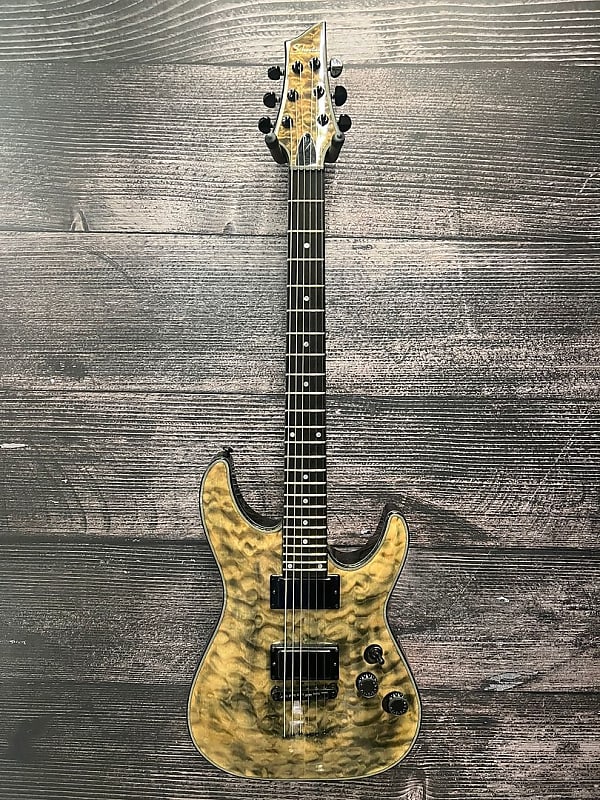 Schecter C-1 SNOW LEOPARD Electric Guitar (San Antonio, TX) | Reverb